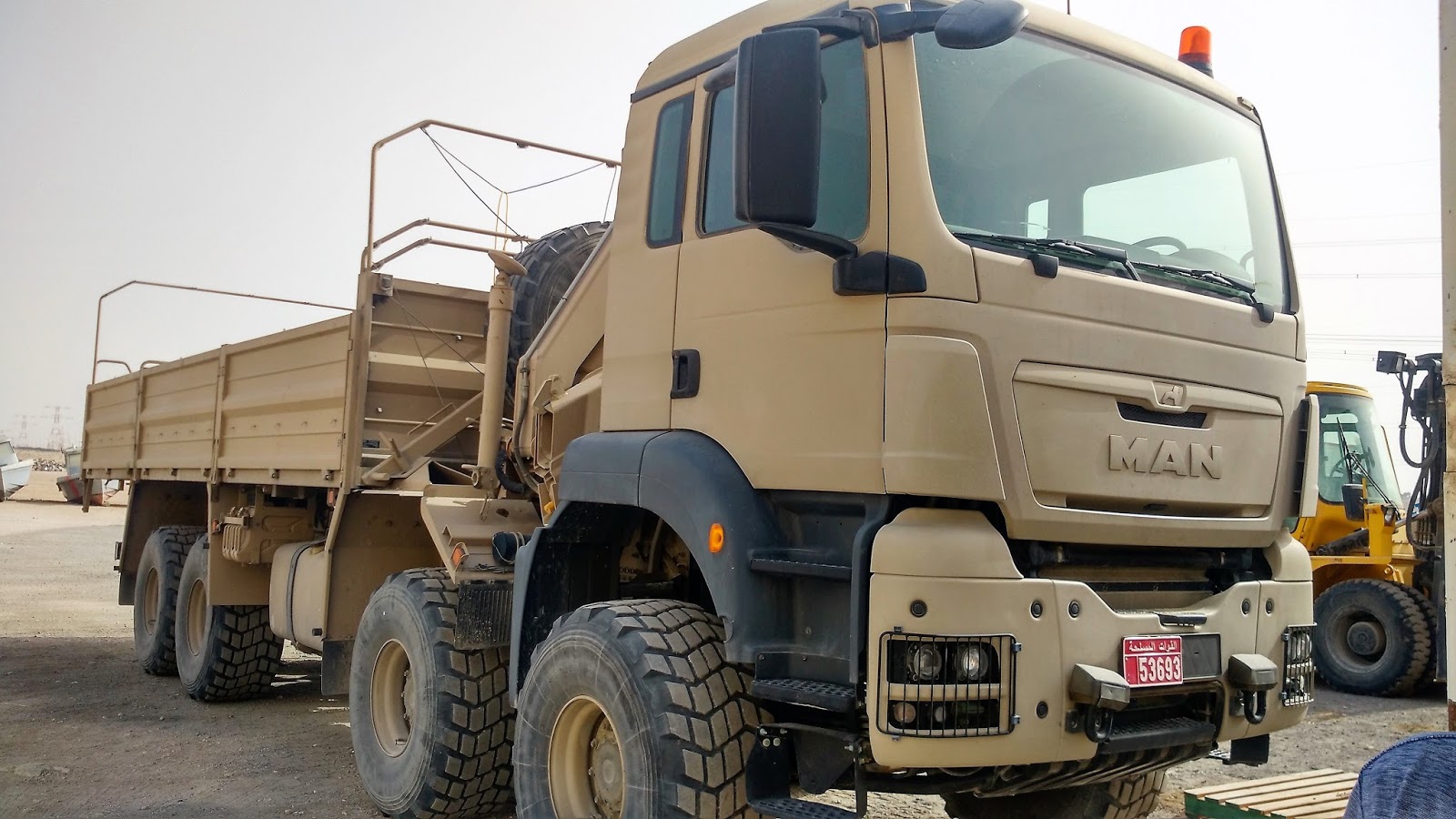 UAE Military Rheinmetall MAN truck
