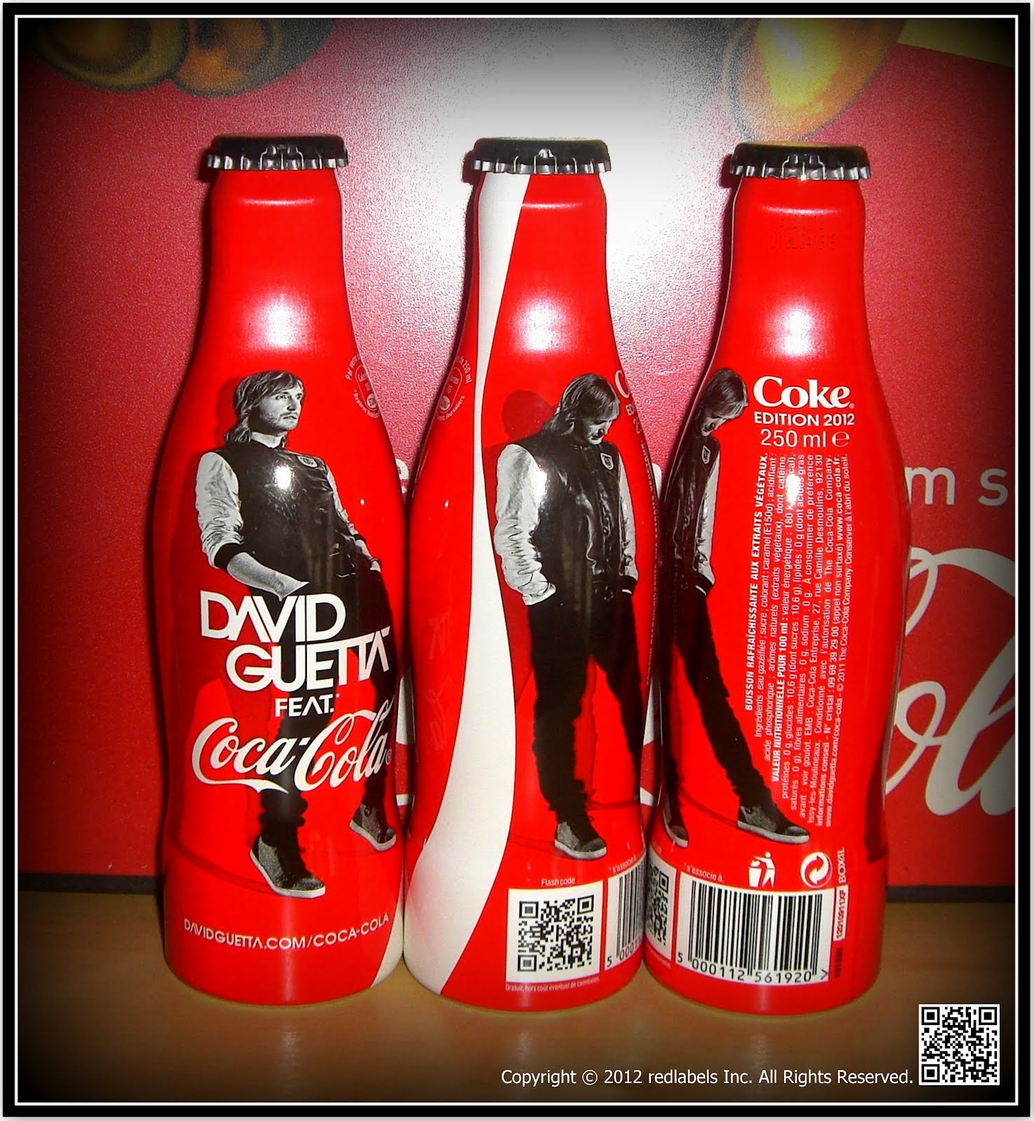 Aluminum Bottle Collector Club: Coca Cola David Guetta Feat : Club Coke ...