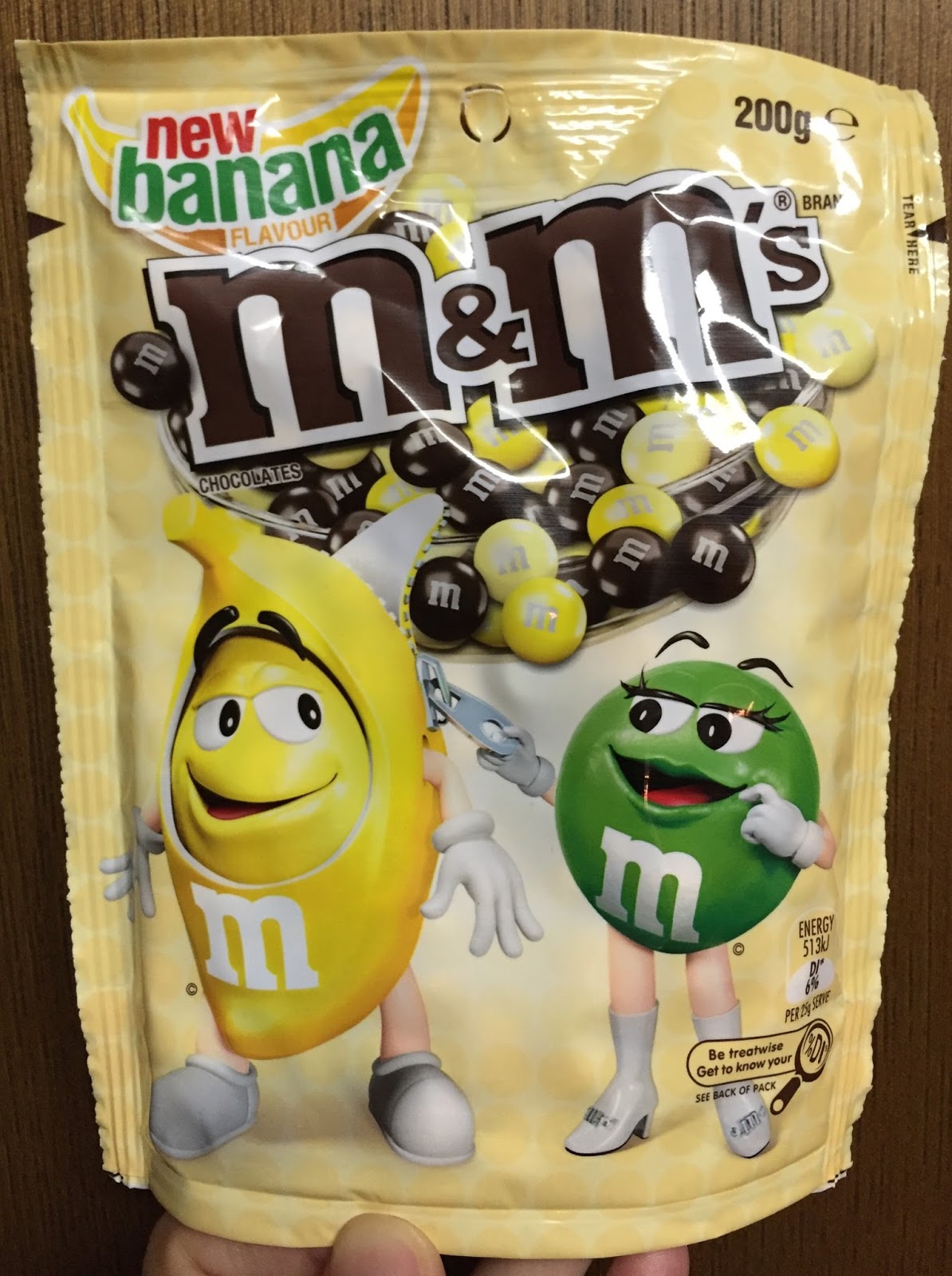 Banana Flavour M&M's / バナナフレーバー エム＆エムズ ~ I'm Made of Sugar! - Chihiro's ...