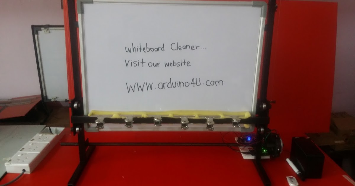 Projek Elektronik Arduino4u.com: 110-Whiteboard