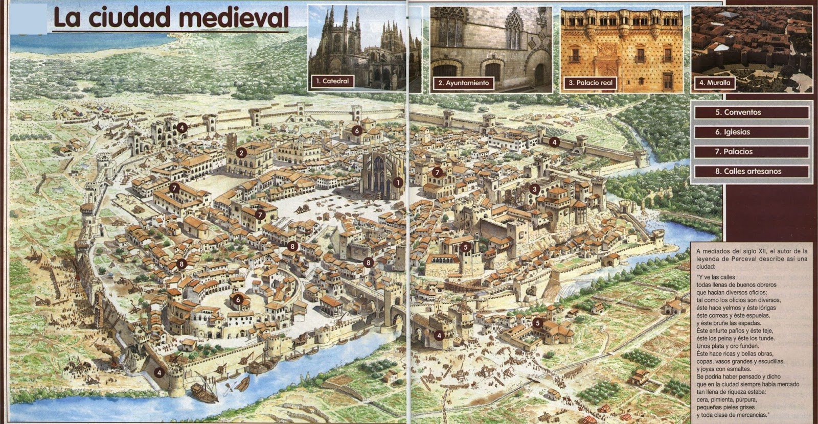 Athenehistoria: La ciudad medieval.