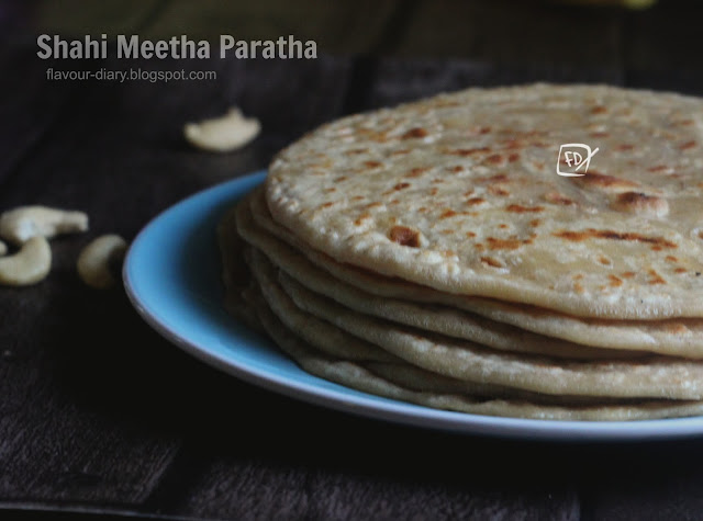 Flavour Diary: Shahi Meetha Paratha | How to make Shahi Paratha Recipe ...