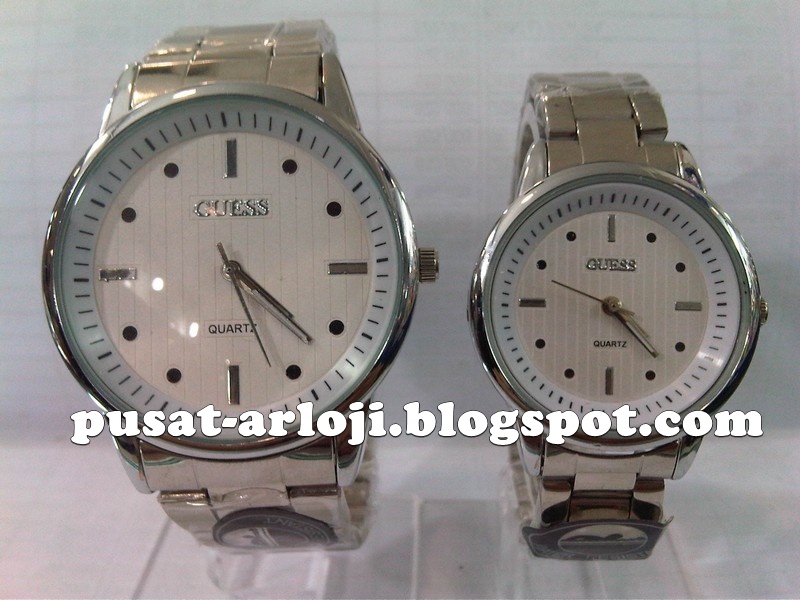 Pusat -Arloji: JAM TANGAN GUESS COUPLE [KW-1] Rp.175.000,- / PASANG