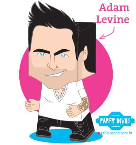 Adam Levine Papercraft | Papercraft Paradise | PaperCrafts | Paper ...