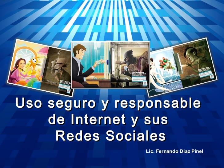 Manejo responsable del Internet: Para pensar...