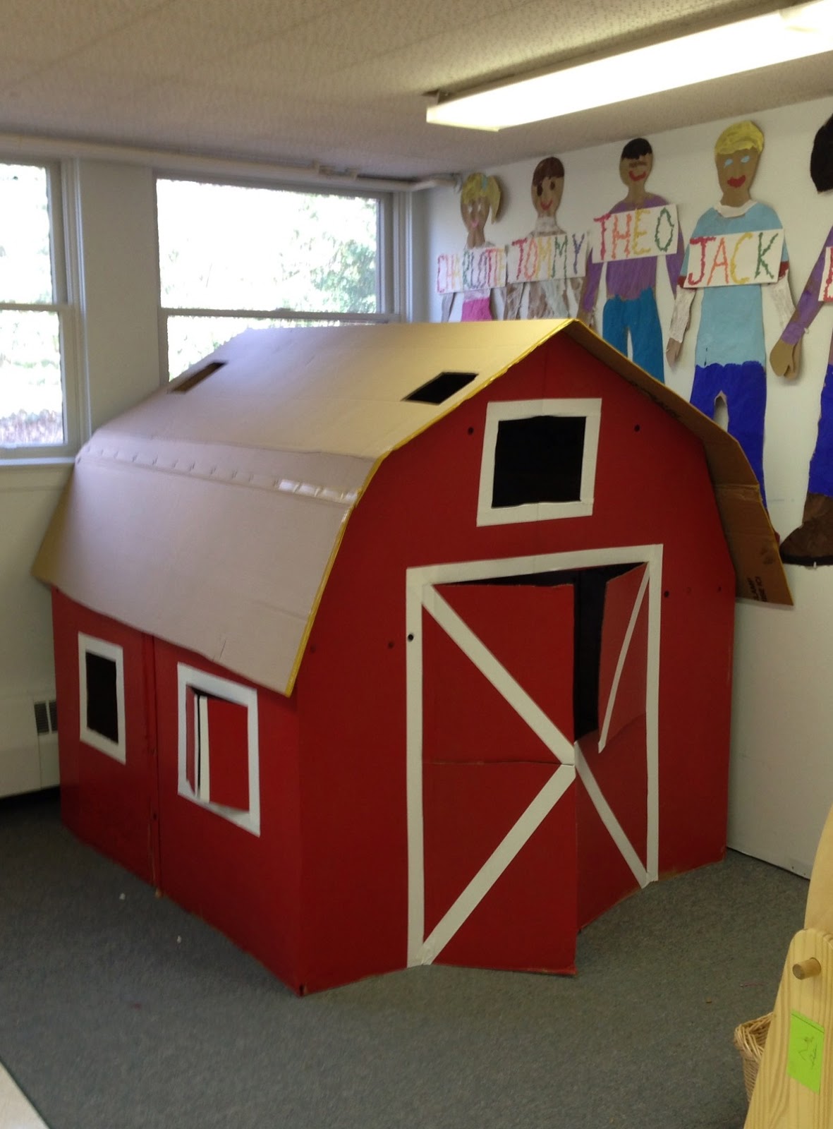 Mrs. Goff's Pre-K Tales: Our Big Red Barn