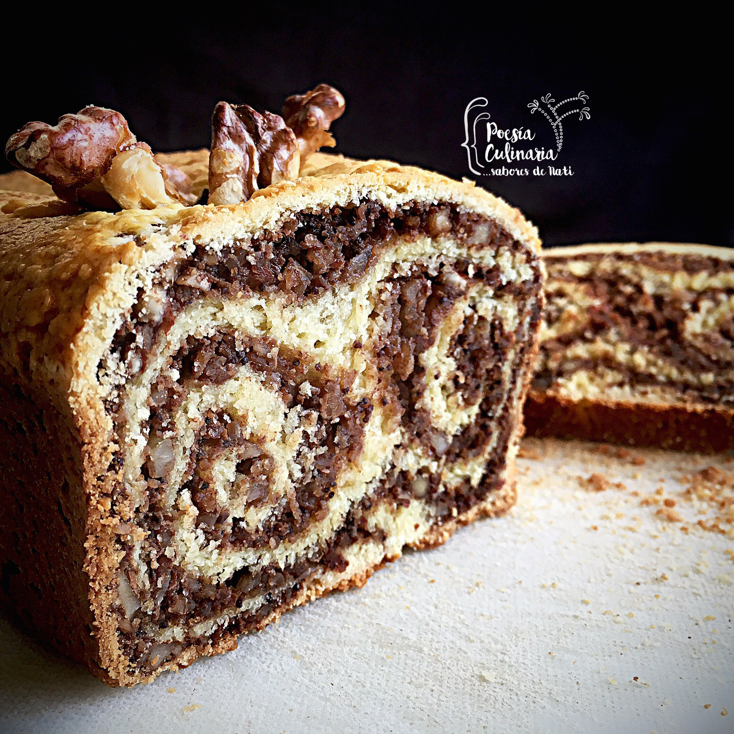 Poesía Culinaria . Sabores de Nati: Potiza / Pan de nuez de Eslovenia