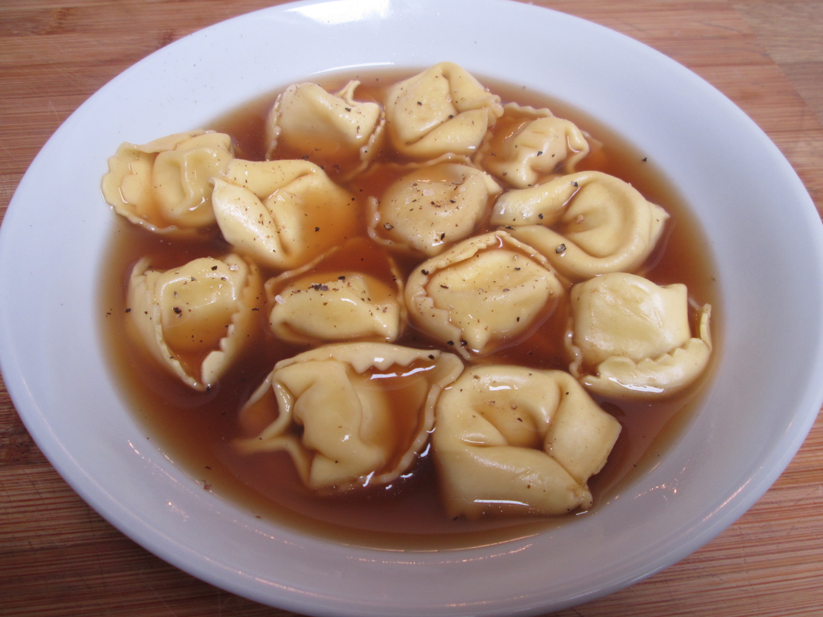 Soups of the World - Tortellini en Brodo