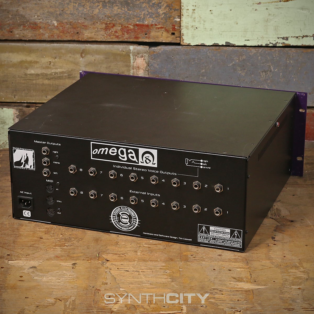 MATRIXSYNTH: Studio Electronics Omega 8 Purple