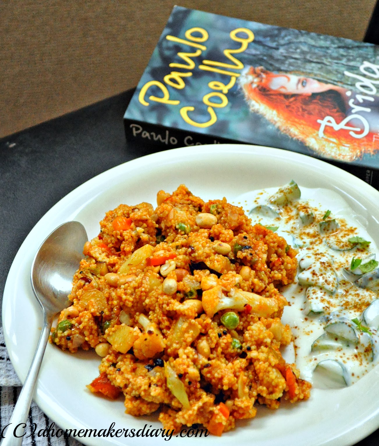 Millet Upma and Cucumber Raita - A Homemaker's Diary