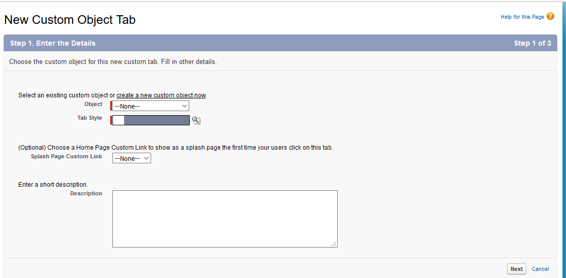 What is TAB in Salesforce?