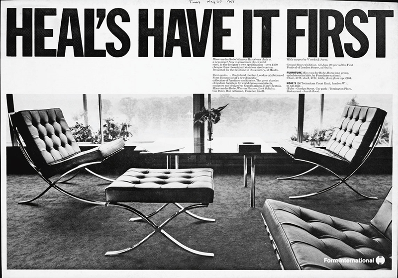 Bloggers tour London: Heal's, a design institution | Erik Lee's Blog