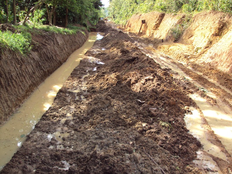 sticks and stones: Improvement for a Soft Subgrade in a Railway Track