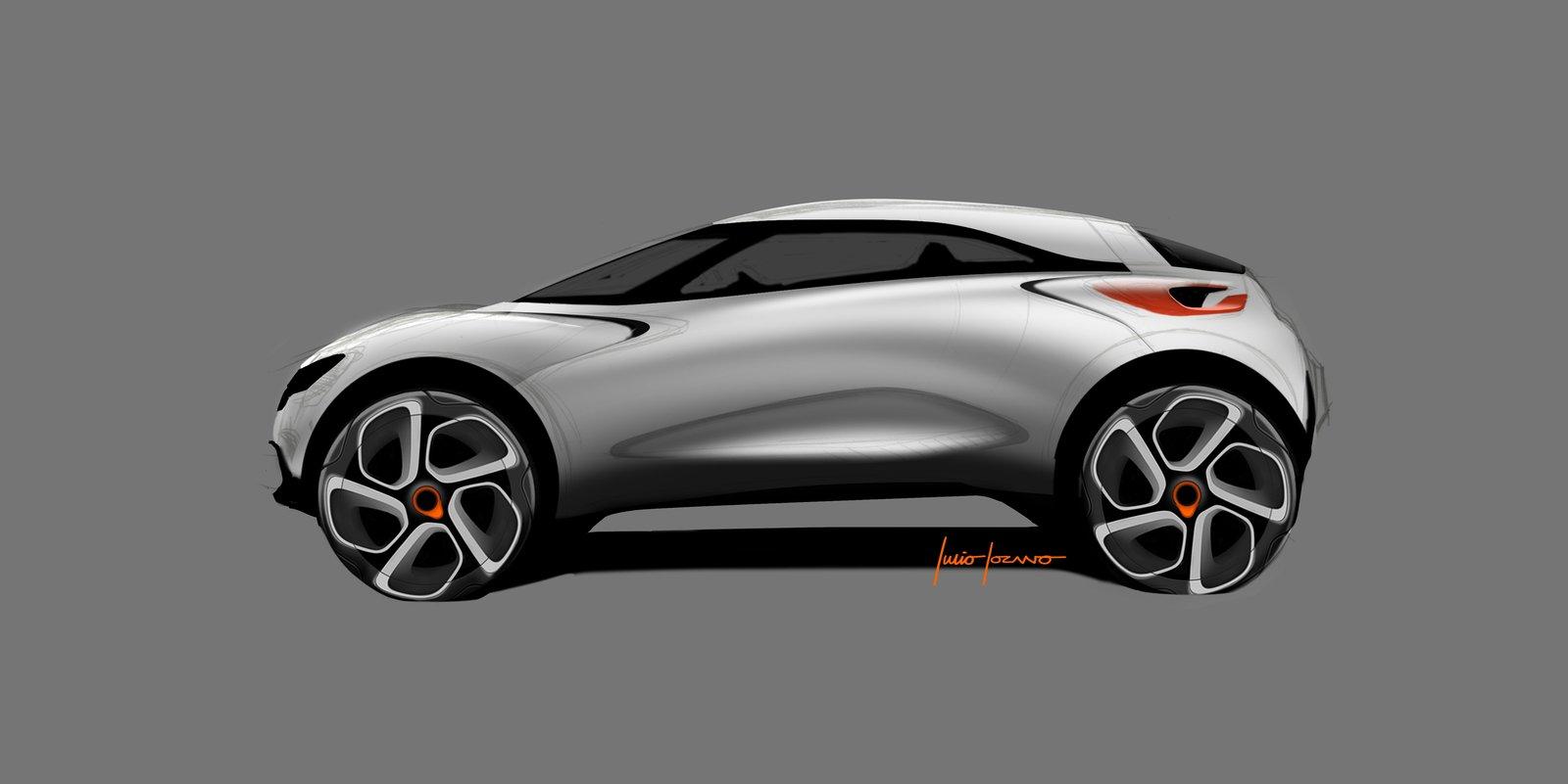 Car Design Malaysia: Renault Captur Design Sketches