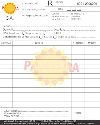 DOCUMENTOS COMERCIALES: Remito