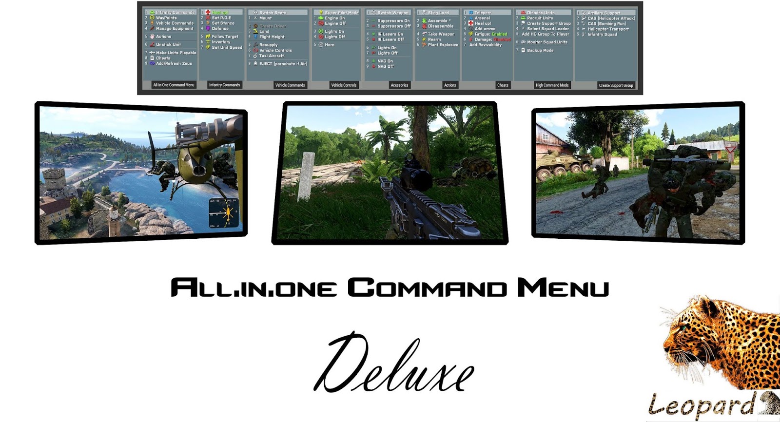 Arma 3 のシングルプレイヤー体験を強化する All-inone Command Menu MOD | 弱者の日記^^ - Arma 3 MODとアドオン紹介