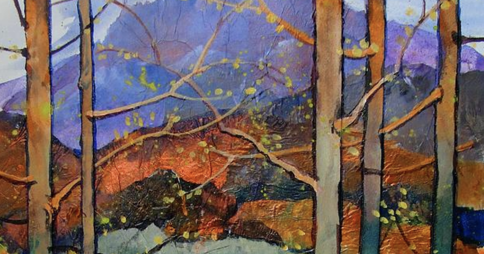 CAROL NELSON FINE ART BLOG: Landscape Aspen Tree Fine Art Print "Spring ...