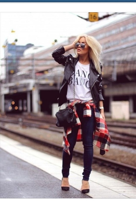 STREET STYLE INSPIRATION; NEO-GRUNGE.-