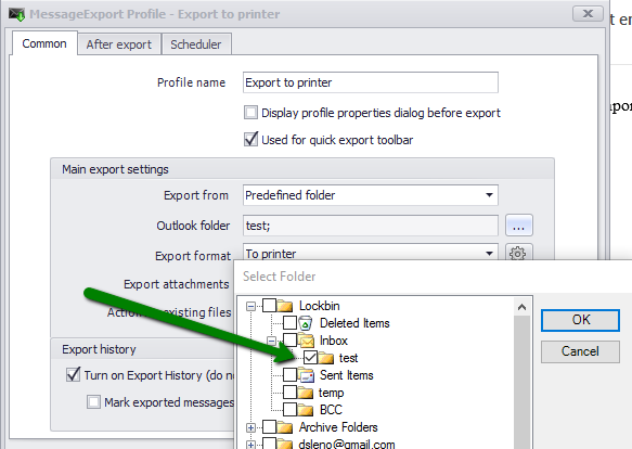 Outlook email into pdf - labsgai
