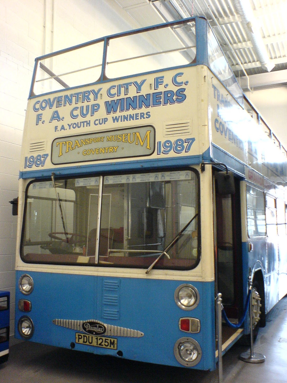 The FA Cup Winner's Parade - Coventry 87 ~ The Football Attic