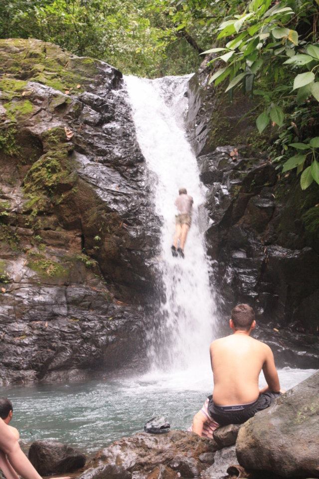 The Adventure Begins: Uvita, Costa Rica...Falling Down a Waterfall