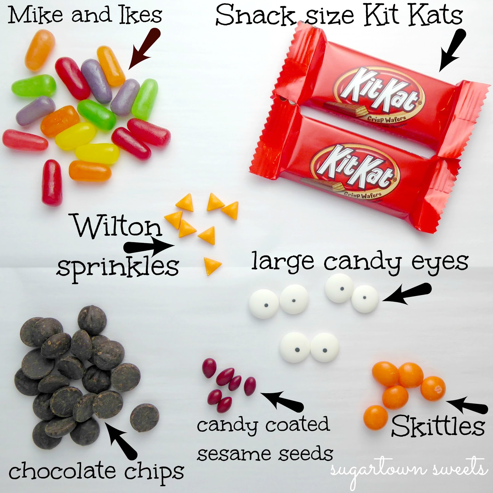 Sugartown Sweets: Candy Bar Turkeys