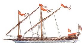 French Vocabulary Illustrated: galiote