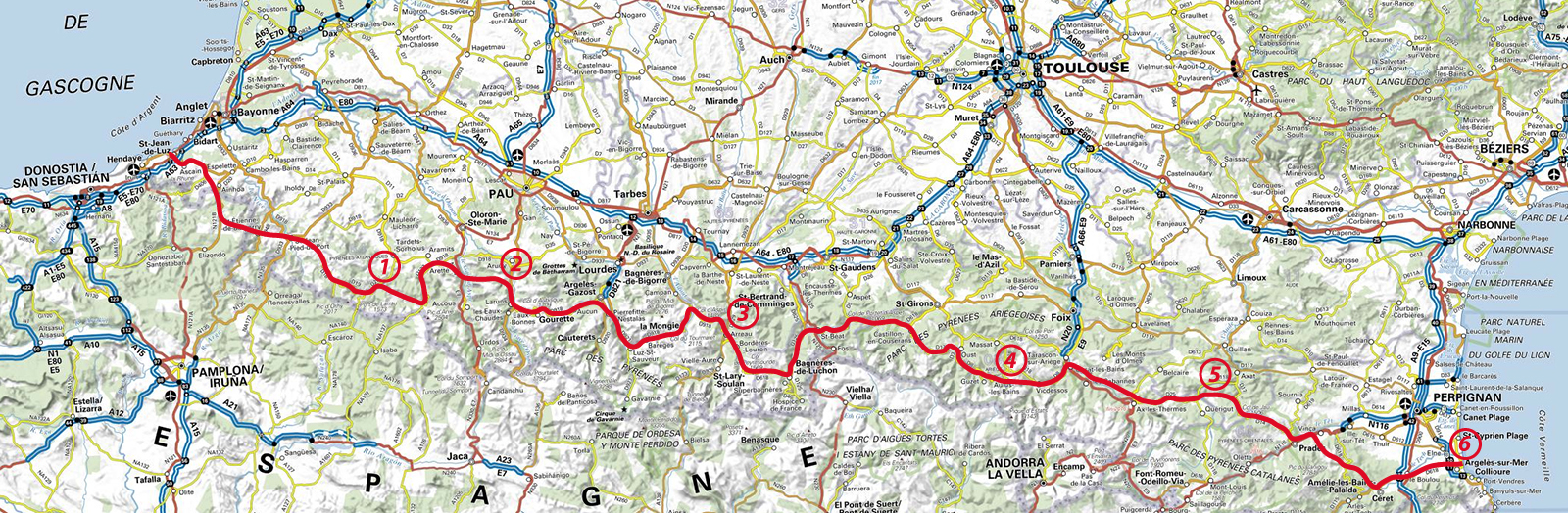 Les actus en montagne et ailleurs: Traversée des Pyrénées en vélo