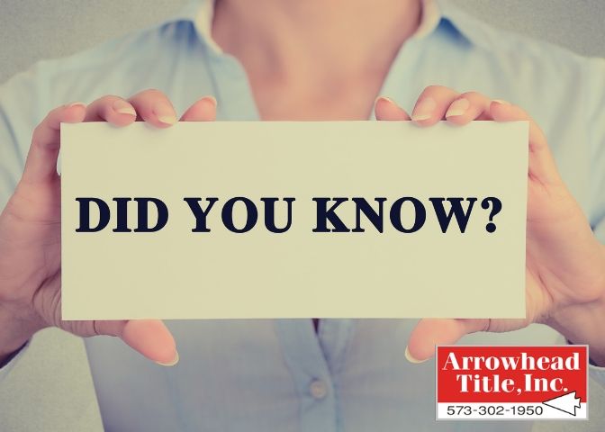 Did You Know? - Fun Facts About Title Insurance