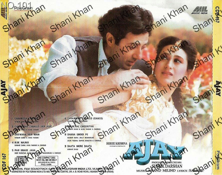 Bollywood Music A To Z Cds. visit to download http://bollywoodmusicatozcd.forumarabia.com: Ajay ...