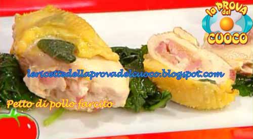 Petto di pollo farcito ricetta di Paolo Zoppolatti da "La Prova del Cuoco"
