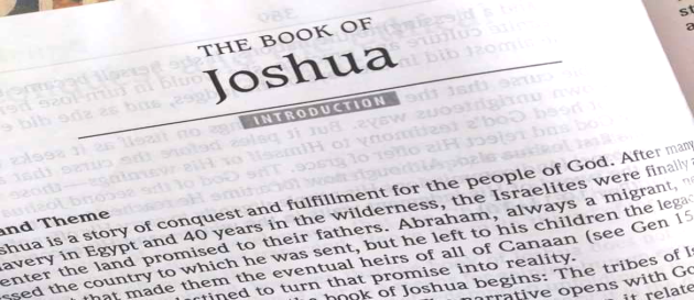 Is it Monday, yet?: Joshua