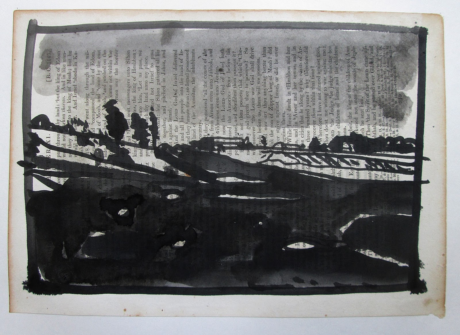 Landscape Paintings...Harry Stooshinoff: A New Series of Ink Drawings