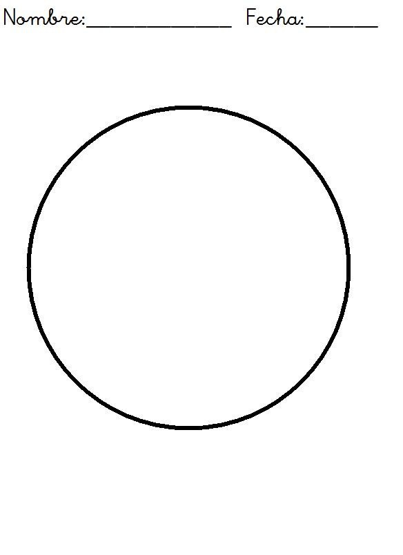 La clase de Sara: Formas geométricas: El círculo