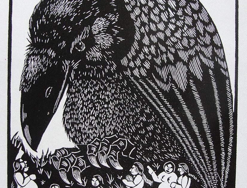 Words on Woodcuts: "Raven Made Women" by Dale de Armond