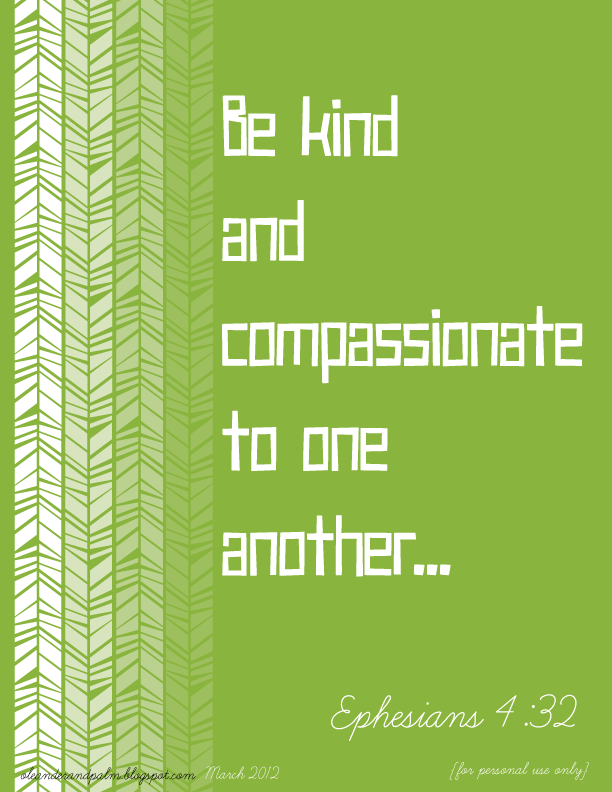 Monthly Memory Verse | Oleander + Palm