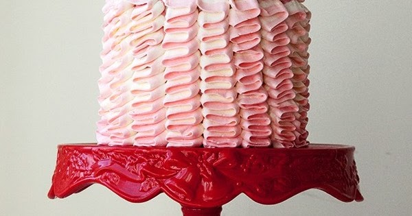 How To Make a Ribbon Ruffle Frosted Cake - Party Ideas | Party ...