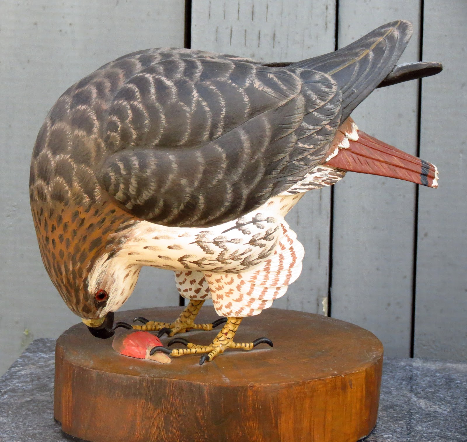 Tom Hunter, Bird Carver - Travels With Birds