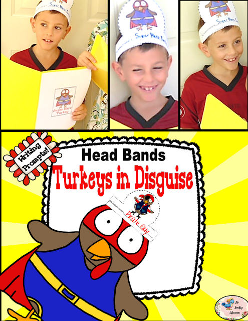 The Traveling Classroom: Turkeys In Disguise - Gobble - Gobble! {FREEBIE}