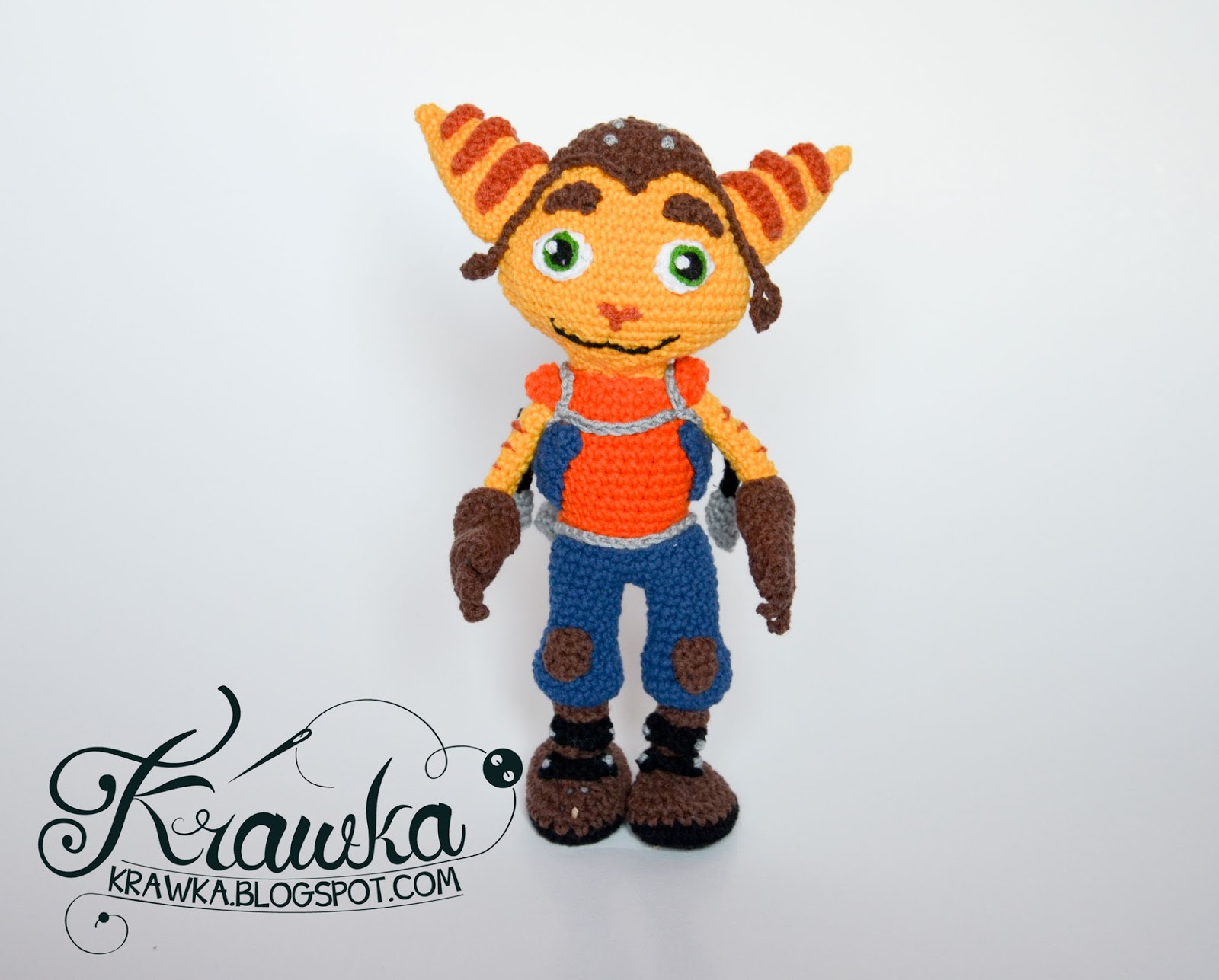 Krawka: Ratchet & Clank - etsy pattern