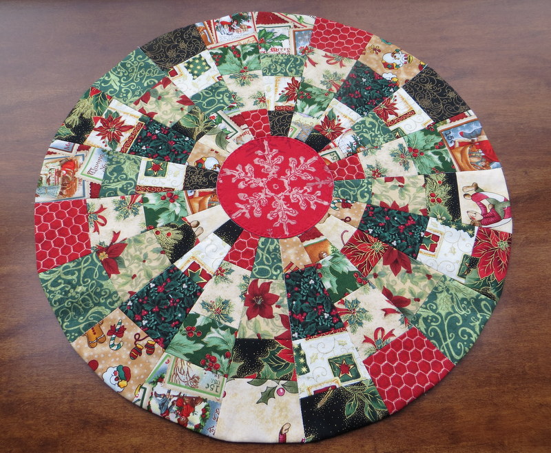 The Way I Sew It: String Ring Table Mat Finish