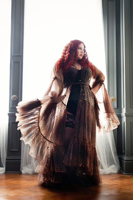 Curves & Curls: Rebel and Romance: My First Ever Boudoir Shoot