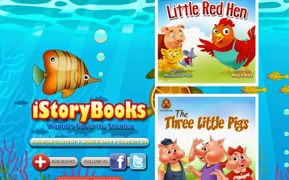 El Ángel de las Palabras Infantil: BIBLIOTECA. "iSTORYBOOKS"