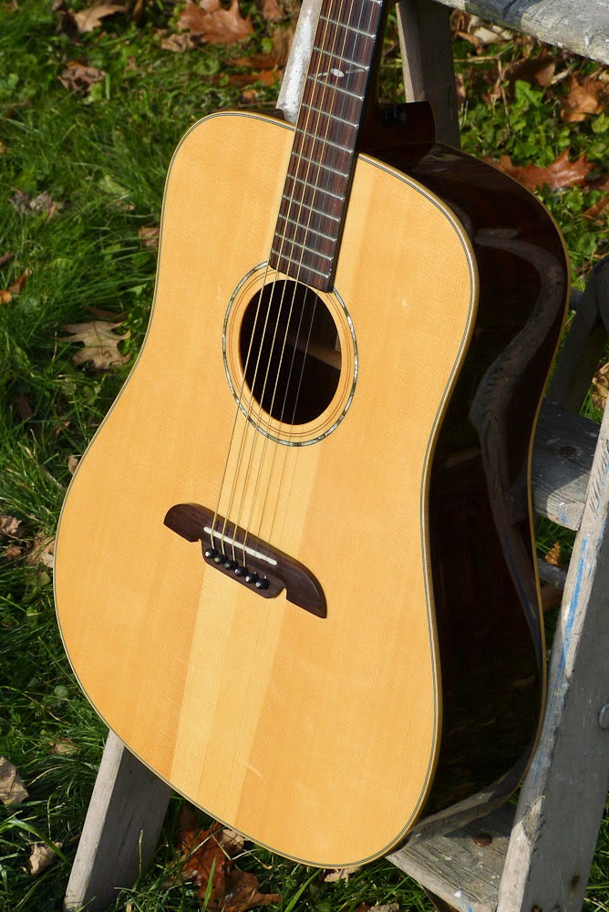 2000s Alvarez Masterworks MD90 Dreadnought Guitar