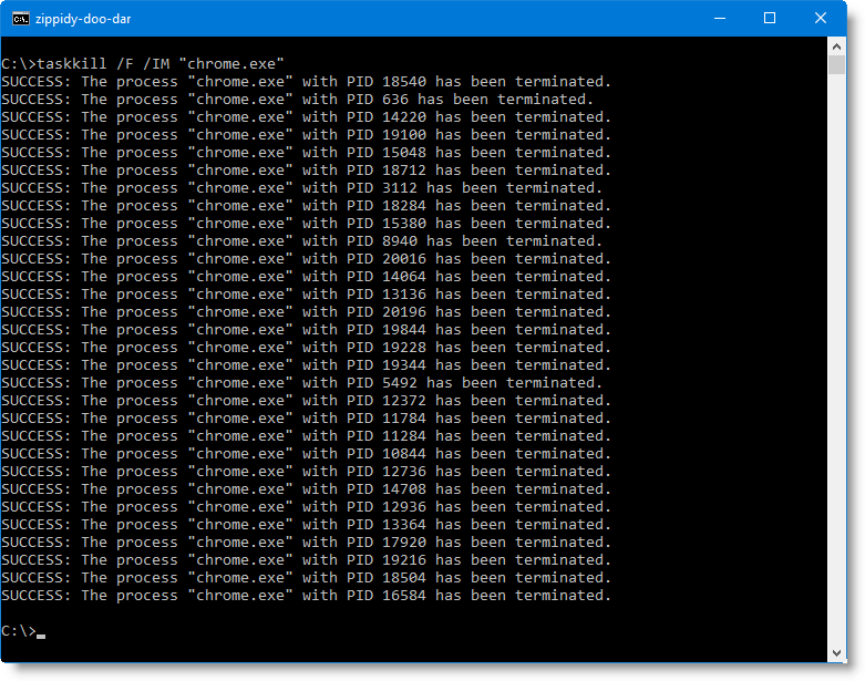 Windows Command Line Goodies