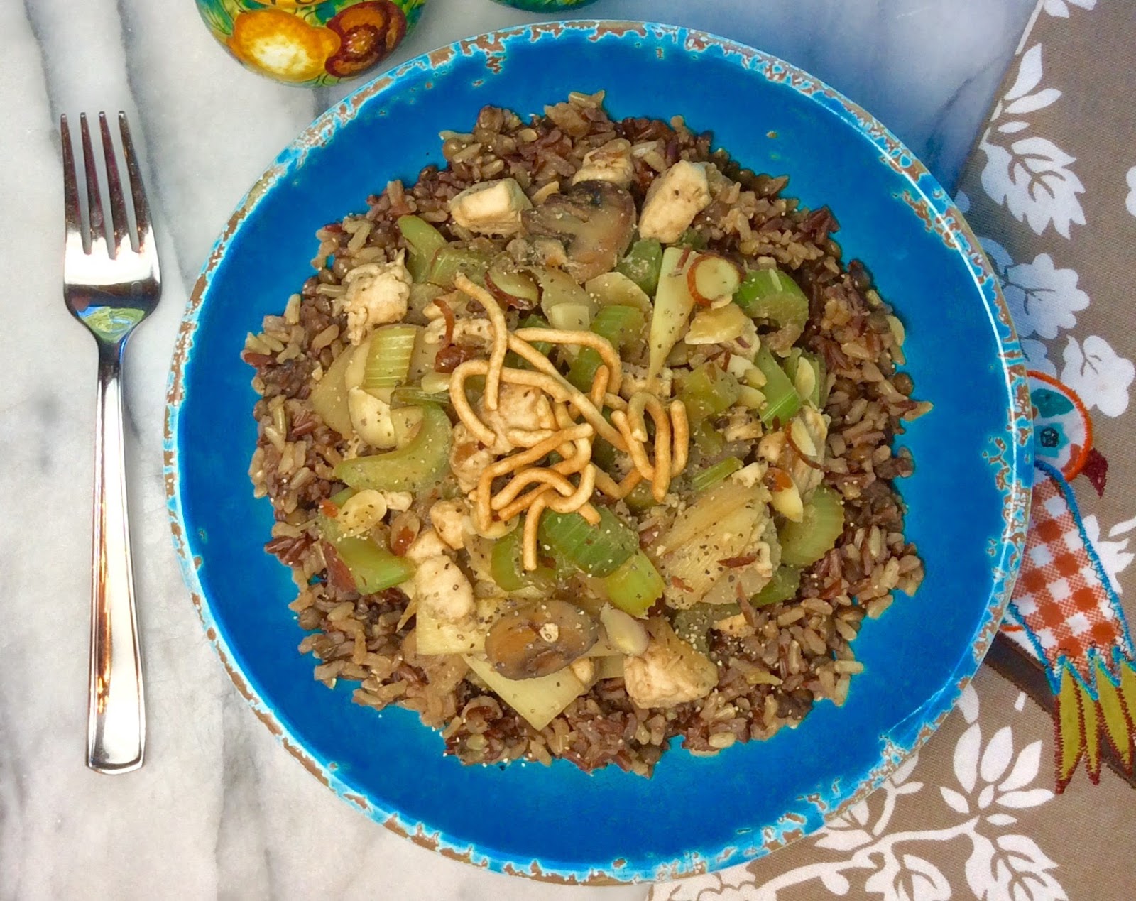 Food Fitness by Paige: Celery Chicken and Rice