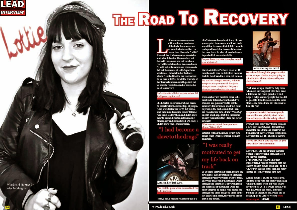 Alys Le Moignan's AS Media Blog 2014: Finished Music Magazine Article ...