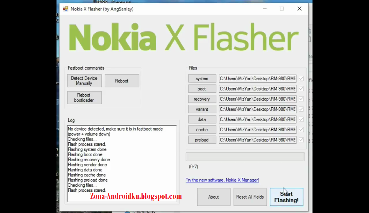 Tutorial Flashing Nokia X dan XL dengan Nokia Tool Flasher - DROIDBREAK