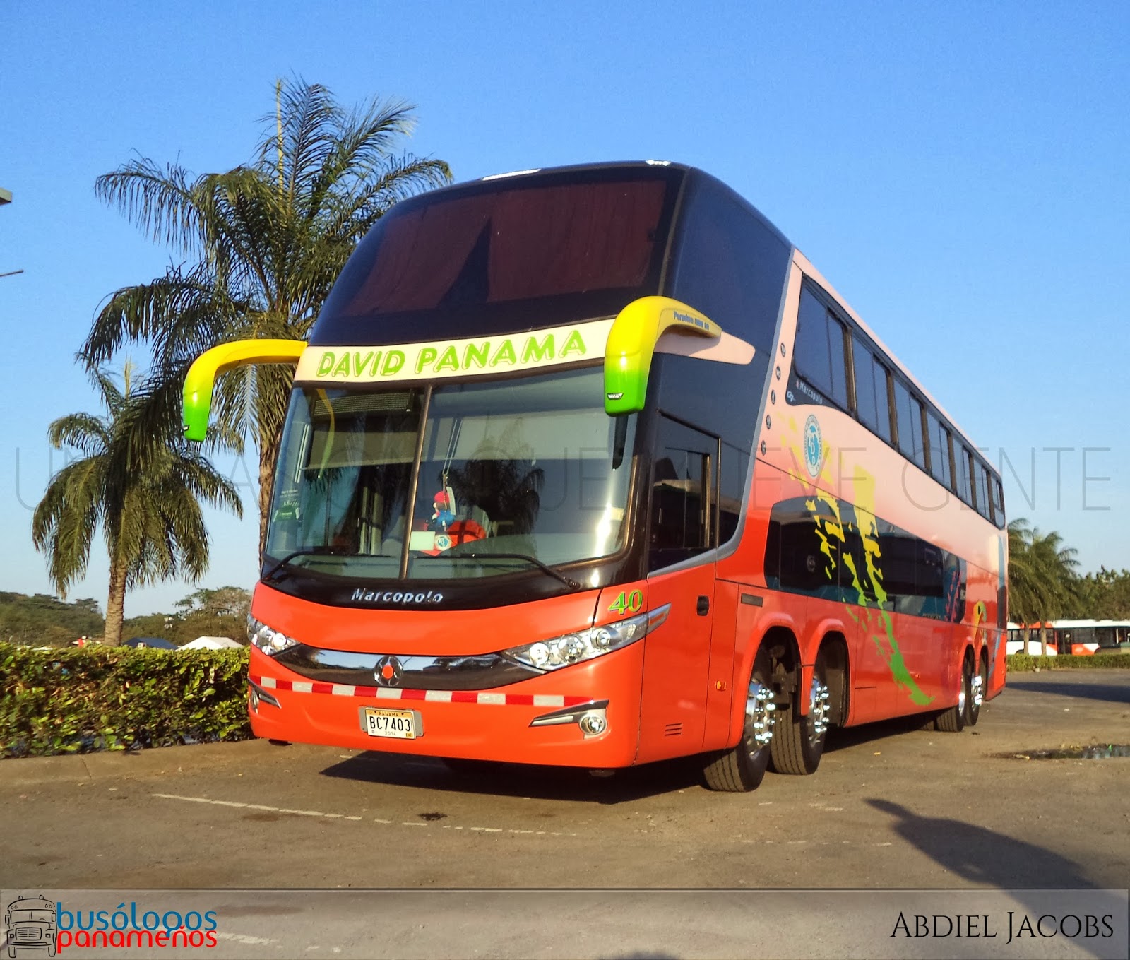 Marcopolo Paradiso 1800 G7, Unidad 40 Terminales David Panamá