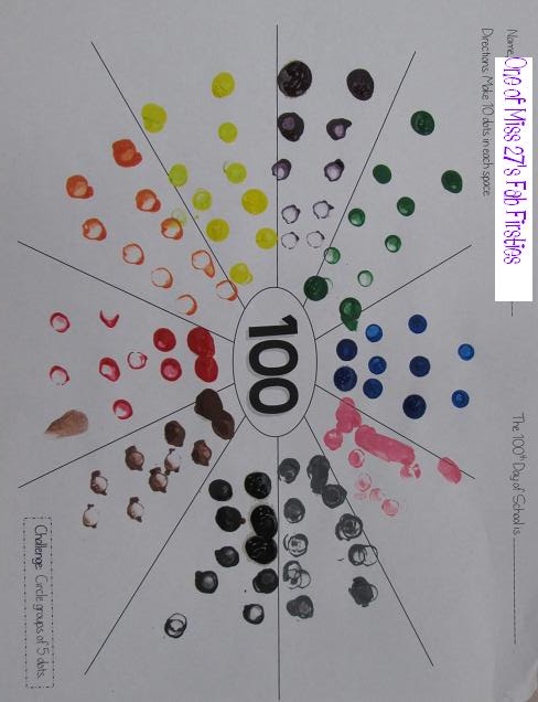 What Happens in 27...: 100th Day of School Activities